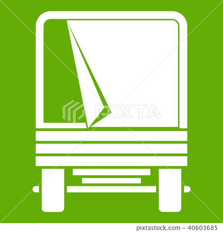 Truck icon green-插圖素材 [40603685] - PIXTA圖庫