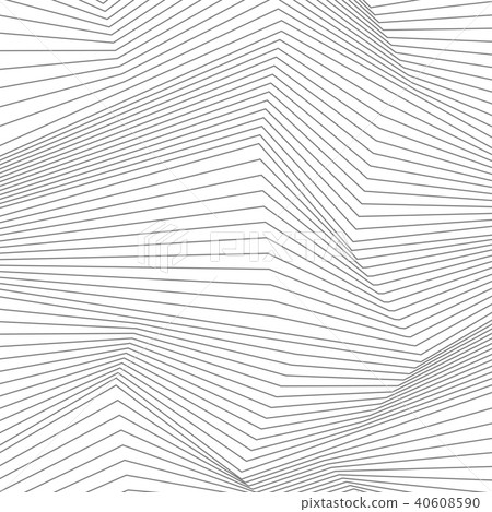 Abstract grey 3d lines refraction background - Stock Illustration ...