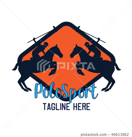 polo sport logo, vector illustration - Stock Illustration [40613862 ...