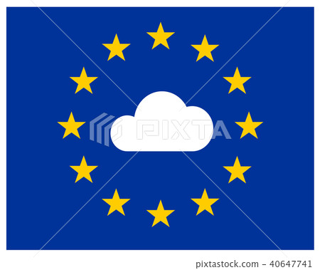 Vector icon euro area personal information - Stock Illustration ...