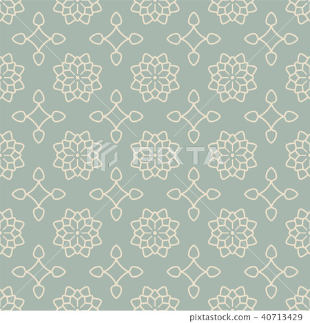 Antique color retro pattern seamless background - Stock Illustration ...