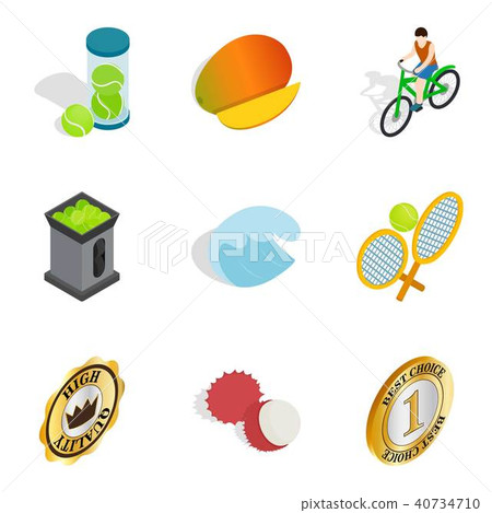 Subsidization icons set, isometric style - Stock Illustration [40734710 ...
