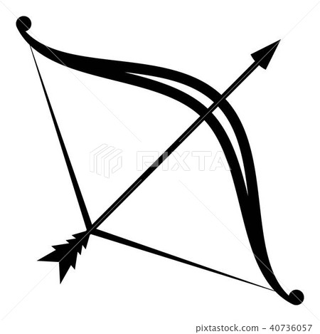 Small bow icon, simple style - Stock Illustration [40736057] - PIXTA