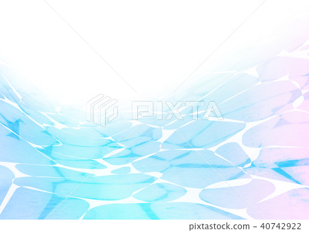 Watercolor ripples ripples texture - Stock Illustration [40742922] - PIXTA