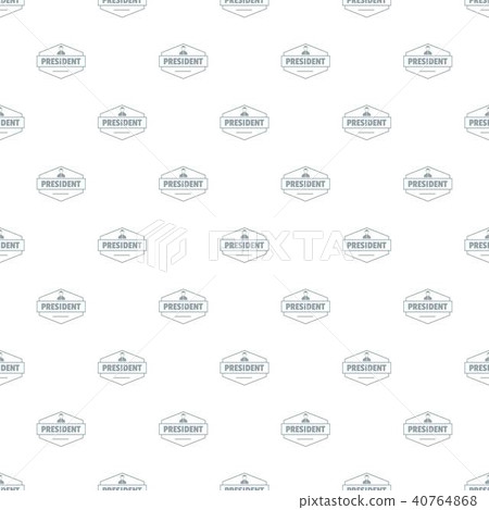 President pattern vector seamless - Stock Illustration [40764868] - PIXTA