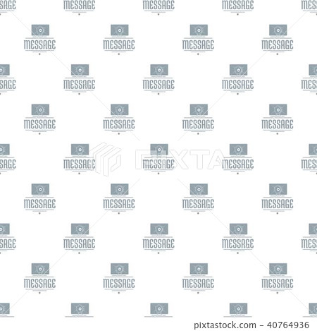 Message pattern vector seamless-插圖素材 [40764936] - PIXTA圖庫