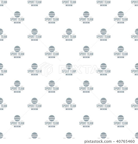 Cricket ball pattern vector seamless - Stock Illustration [40765460 ...