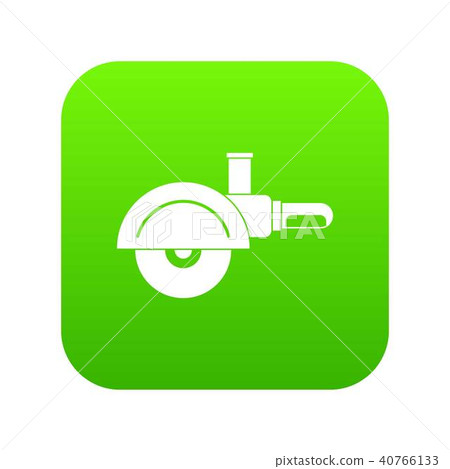 High speed cut off machine icon digital green-插圖素材 [40766133] - PIXTA圖庫