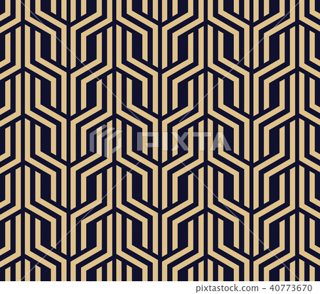 Abstract geometric pattern with stripes, lines. - Stock Illustration ...