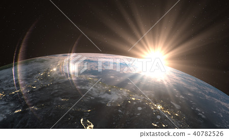 Earth background - Stock Illustration [40782526] - PIXTA