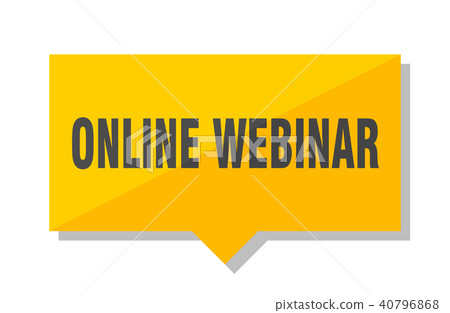 online webinar price tag - Stock Illustration [40796868] - PIXTA