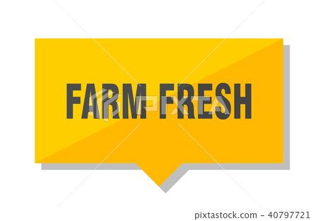 farm fresh price tag - Stock Illustration [40797721] - PIXTA