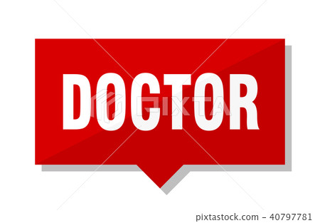 doctor red tag - Stock Illustration [40797781] - PIXTA