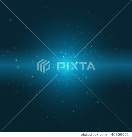 Vector night sky cosmos background. Space galaxy - Stock Illustration ...