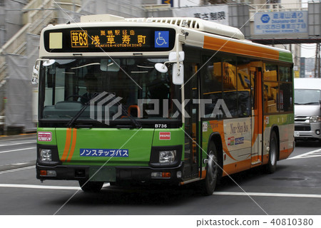 Toei Bus (Sugamo Sales Office / New Erga Early... - Stock Photo ...