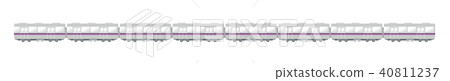 Metro Tokyo Metro Train Illustration Hanzomon Line - Stock Illustration ...
