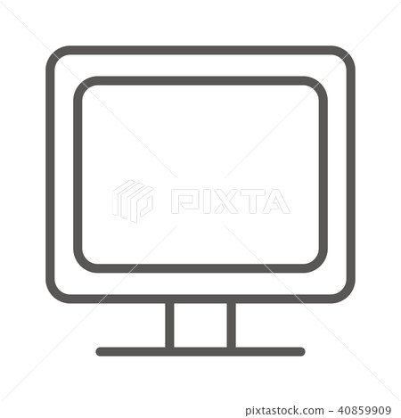 Icon Series (Slim / Gray) - Stock Illustration [40859909] - PIXTA