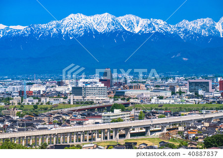 "Toyama prefecture" Toyama city · Urban... - Stock Photo [40887837] - PIXTA