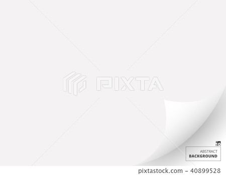 Abstract of white paper with flip page background. - Stock Illustration ...