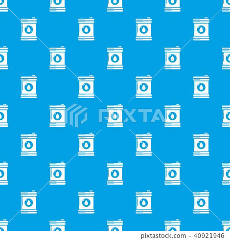 Oil pattern vector seamless blue - Stock Illustration [40921946] - PIXTA