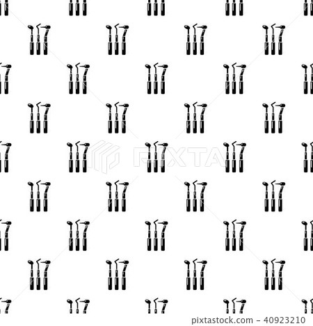 Dentistry tool pattern vector seamless - Stock Illustration [40923210 ...