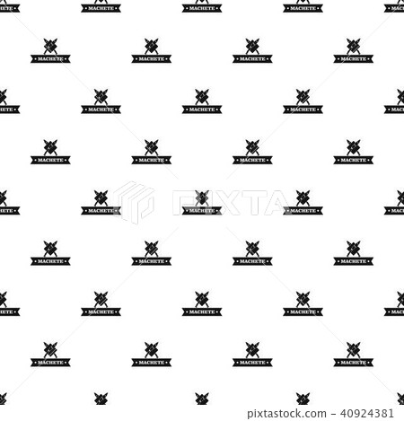 Machete pattern vector seamless - Stock Illustration [40924381] - PIXTA