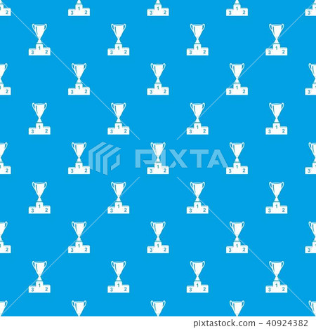 Cup pattern vector seamless blue-插圖素材 [40924382] - PIXTA圖庫