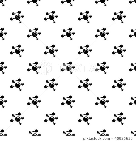 Molecule molecular pattern vector seamless - Stock Illustration ...
