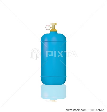 Blue medical oxygen cylinders. - Stock Illustration [40932664] - PIXTA