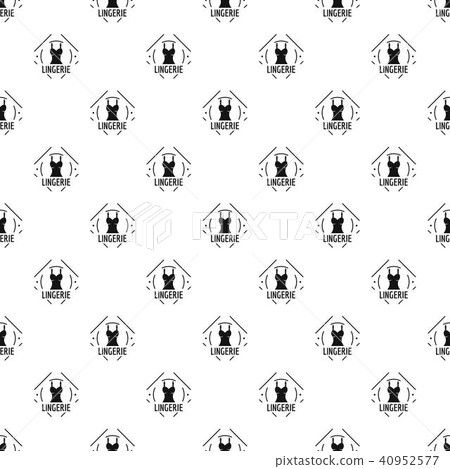Lingerie pattern vector seamless - Stock Illustration [40952577] - PIXTA