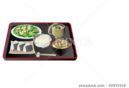 Namuru of bean sprouts and sprouts today - Stock Illustration [40955916 ...