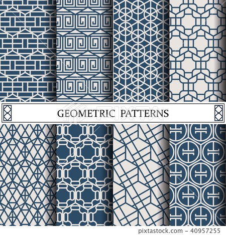 hexagon geometric vector pattern,pattern fills - Stock Illustration ...