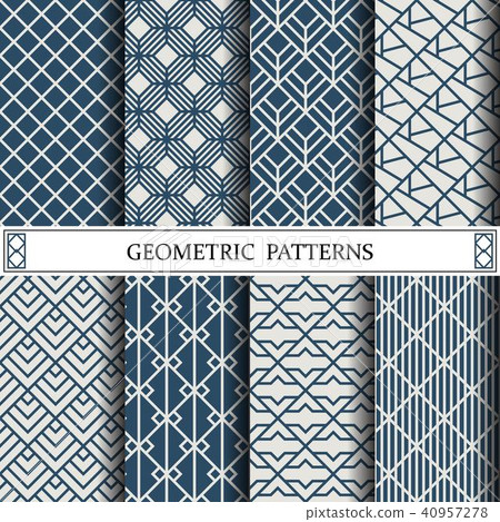 geometric vector pattern,pattern fills, web page - Stock Illustration ...