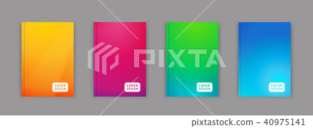 bright color abstract cover design. - Stock Illustration [40975141] - PIXTA