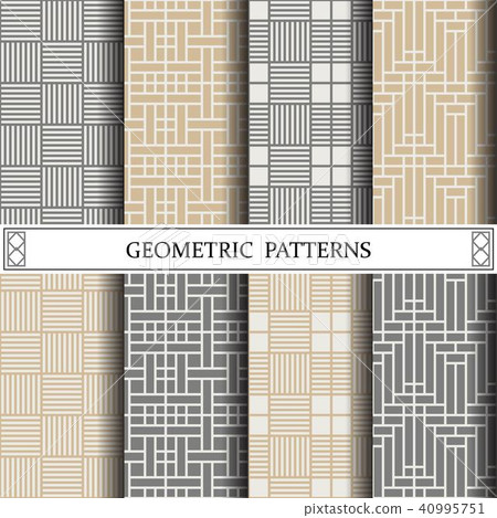 geometric vector pattern,pattern fills, web page - Stock Illustration ...