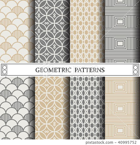 geometric vector pattern,pattern fills, web page - Stock Illustration ...