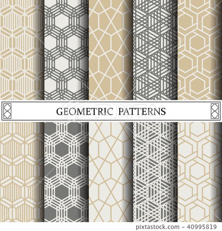 geometric vector pattern,pattern fills - Stock Illustration [40995819 ...