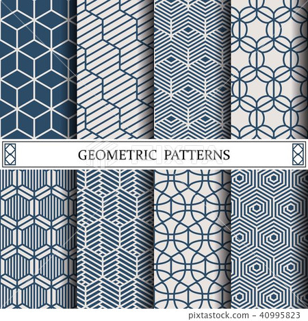 hexagon geometric vector pattern,pattern fills - Stock Illustration ...