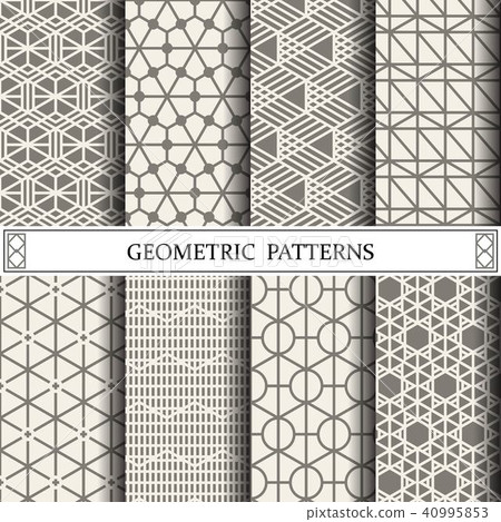 geometric vector pattern,pattern fills, web page - Stock Illustration ...