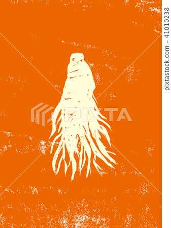 Korean ginseng watercolor painting - Stock Illustration [41010238] - PIXTA