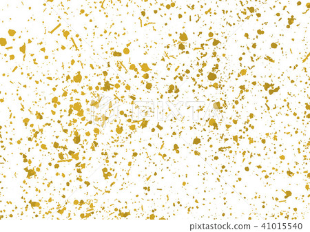 Metallic gold scatter particle white background - Stock Illustration ...