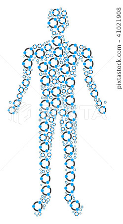 Cooperation Human Figure - Stock Illustration [41021908] - PIXTA