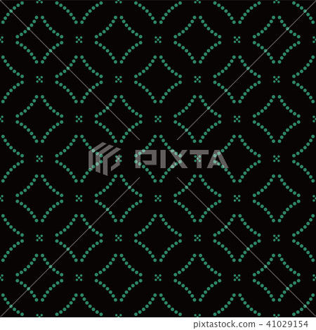 Antique green seamless retro pattern background - Stock Illustration ...