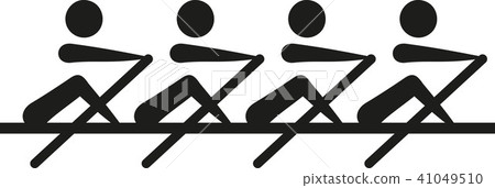 rowing_pic_swing_quad.eps - Stock Illustration [41049510] - PIXTA