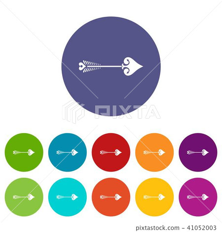 Vintage arrow, design element icon, simple style - Stock Illustration ...