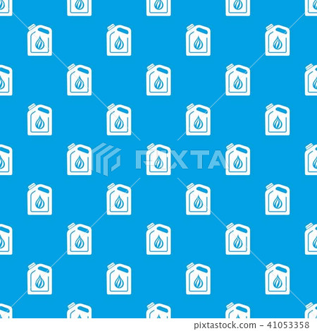 Canister oil pattern vector seamless blue - Stock Illustration ...