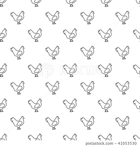 Chicken pattern vector seamless - Stock Illustration [41053530] - PIXTA