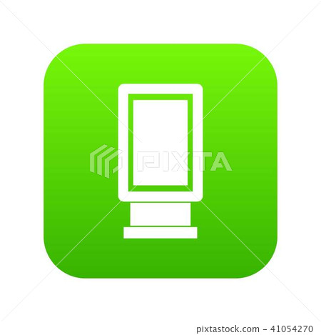 Advertising signs icon digital green - Stock Illustration [41054270 ...