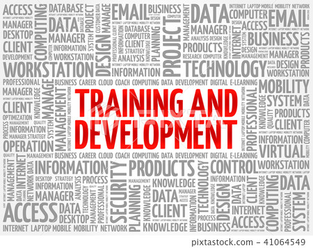 Training and development word cloud - Stock Illustration [41064549] - PIXTA