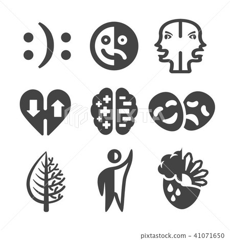 Bipolar Disorder Symbol Bipolar Disorder Free Stock Vectors